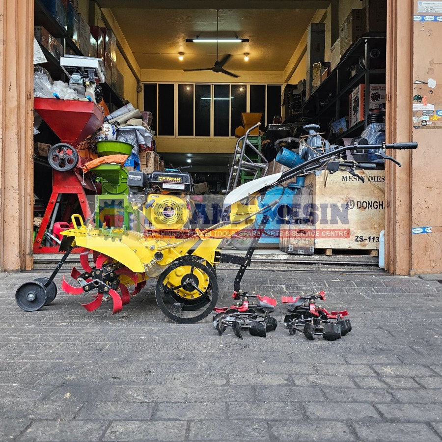 MESIN BAJAK TANAH TRAKTOR MINI ROTARY CULTIVATOR FIRMAN FTL 820 ...