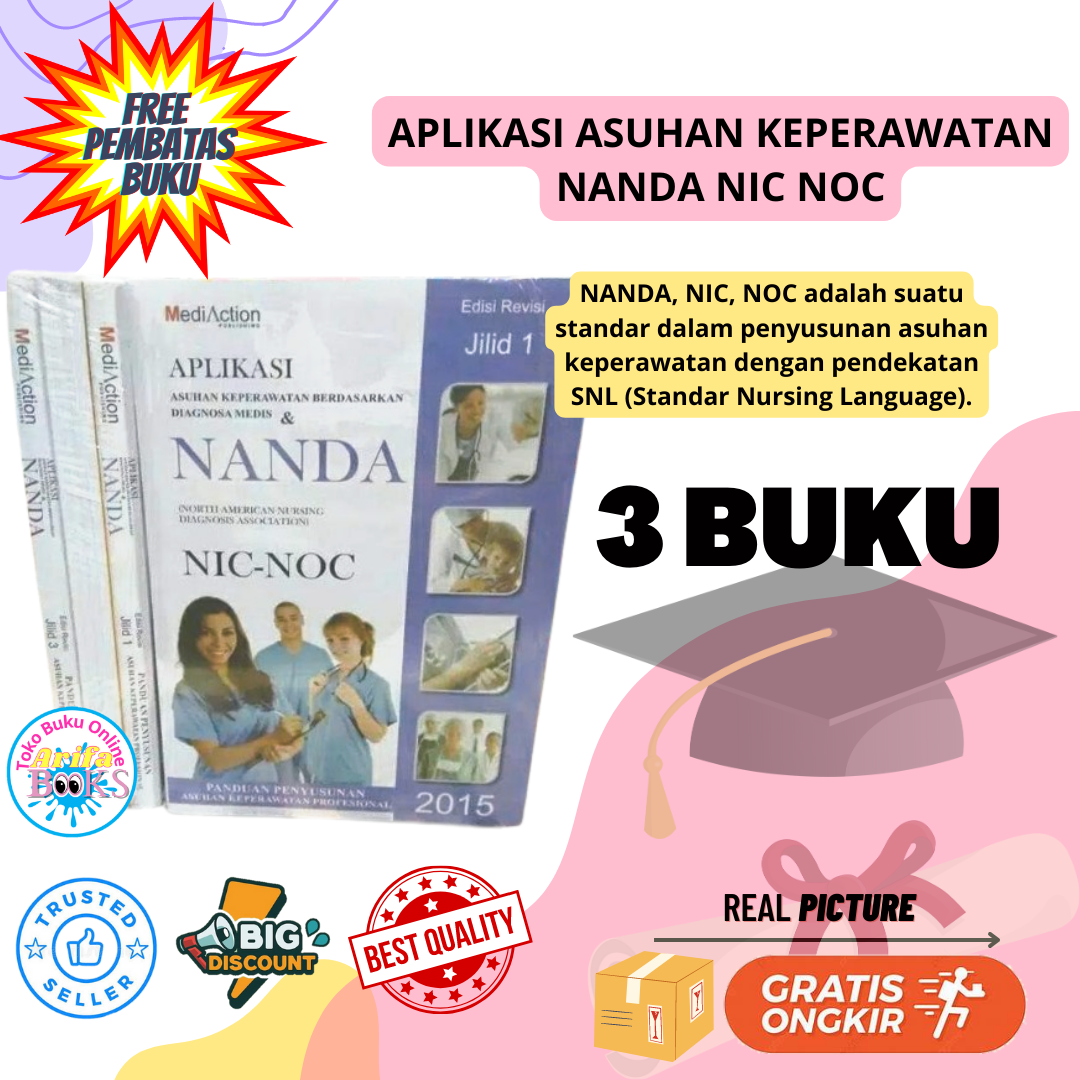 Buku Aplikasi Asuhan Keperawatan Nanda NIC NOC Jilid 1-3 | Lazada Indonesia