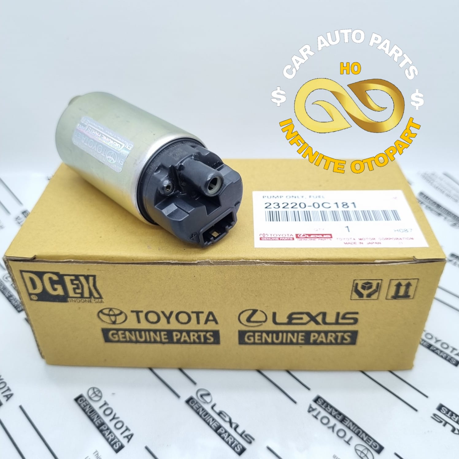 FUEL PUMP ONLY ROTAK TOYOTA INNOVA REBORN HILUX REVO 04009-86175 GOOD ...