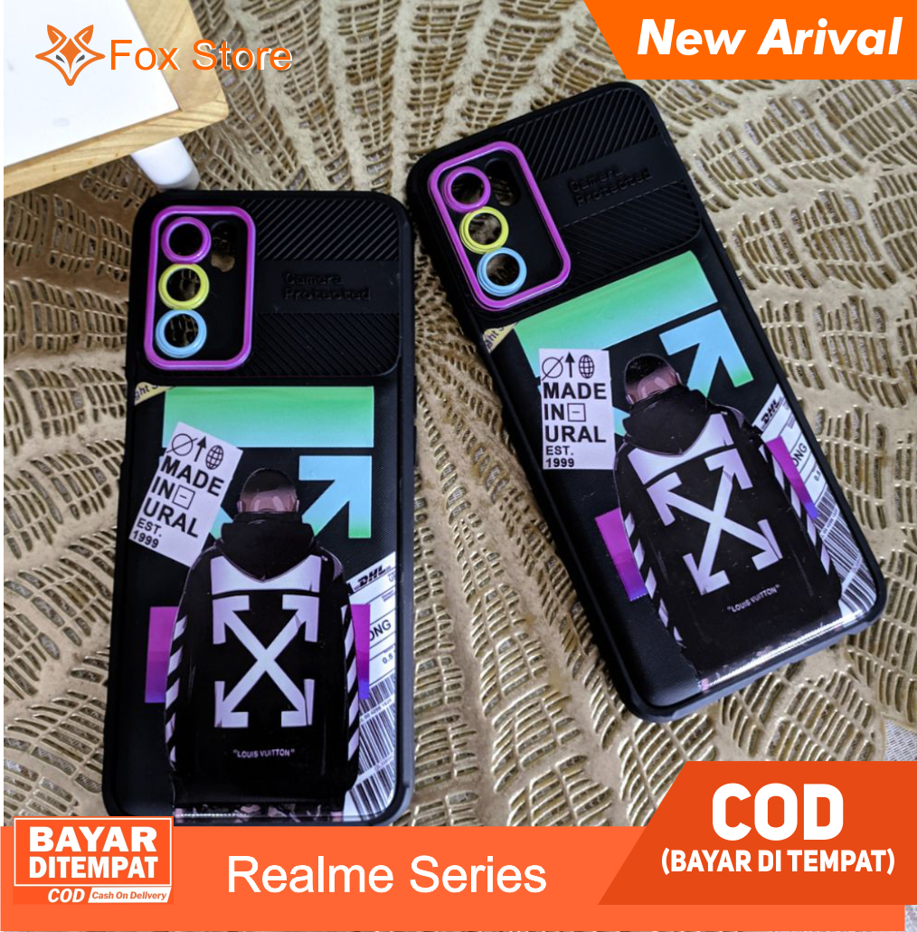 FOX Case Realme 5 5i 6i C3 10 C12 C15 C21 C21Y C25Y C30 C30S C35 C55 ...