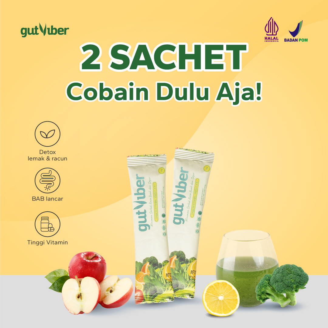 GutViber - Minuman Serat | Fiber Drink | Detox Rasa Sayur dan Buah ...
