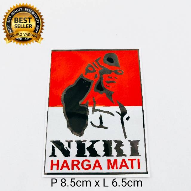 stiker cutting NKRI HARGA MATI SOEKARNO KUALITAS TER BAIK TER MURAH ...