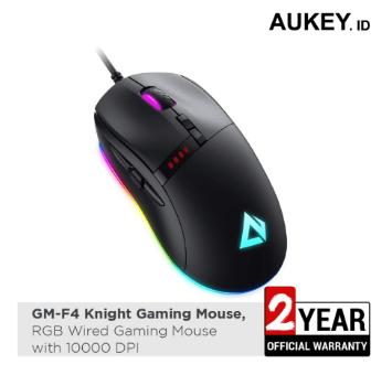 Aukey Knight Gaming Mouse RGB Wired with 10000 DPI GM-F4 - Garansi ...