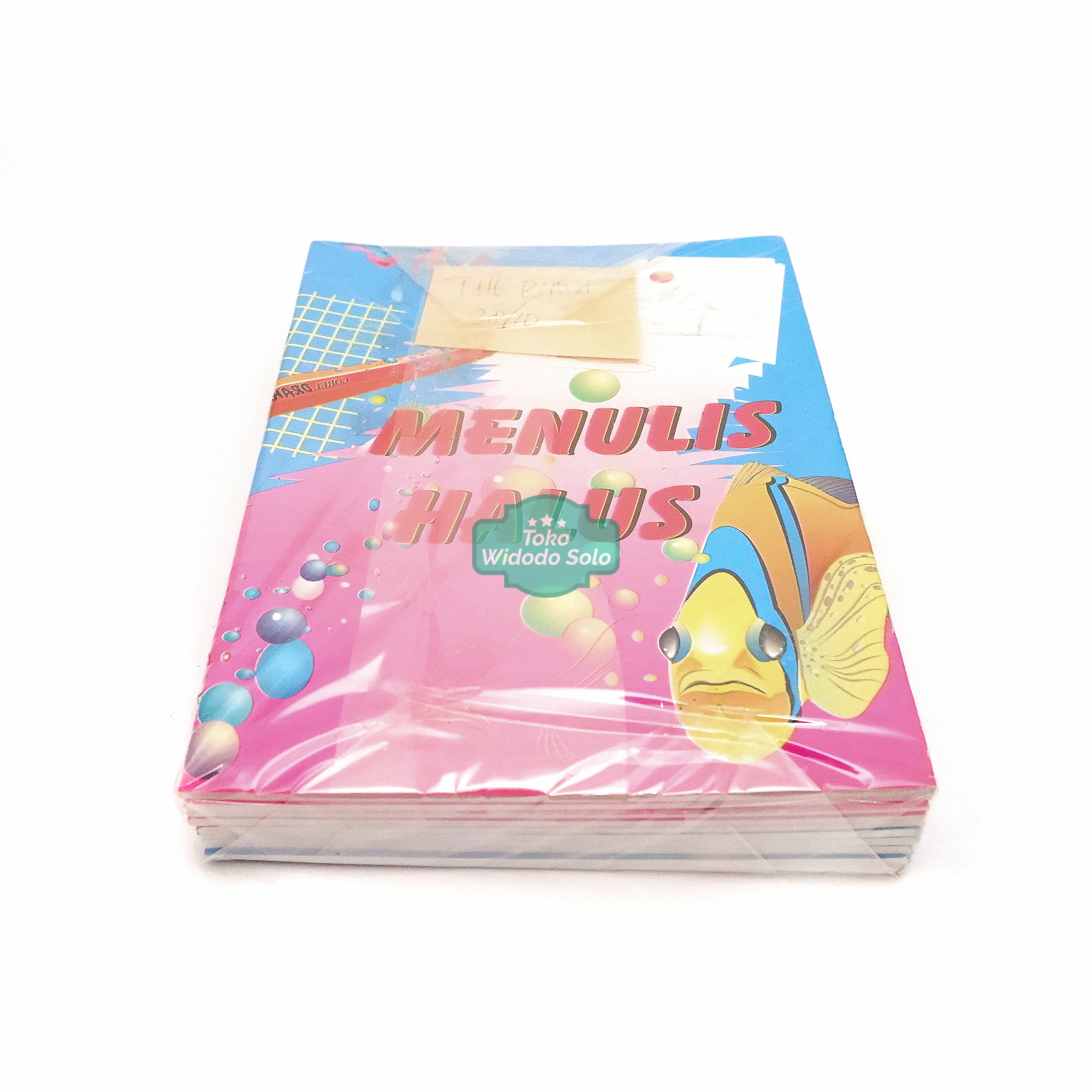 Buku Tulis Halus Wd Tiga Baris 36 Lembar Ukuran 16x21cm - 1 Pack Isi 10 ...