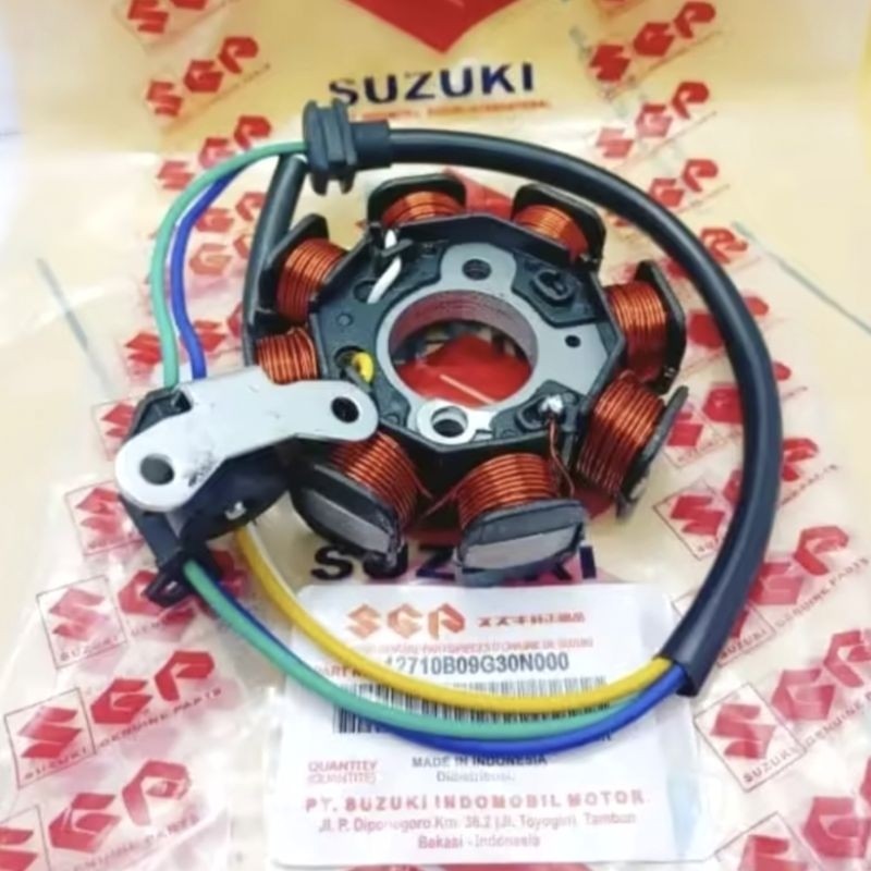 STATOR ASSY SUZUKI SMASH SPUL SPULL SMASH 110 SMASH LAMA NEW SHOGUN 110 | Lazada Indonesia
