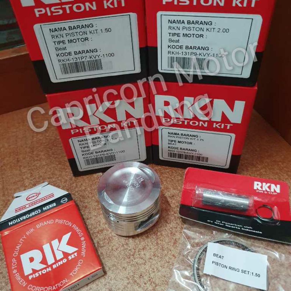 Piston Kit BEAT SPACY SCOOPY RKN RIK RIKEN oversize 125 150 175 200 ...