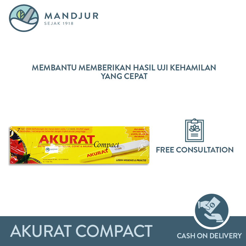 Akurat Compact - Alat Uji Kehamilan Pribadi | Lazada Indonesia