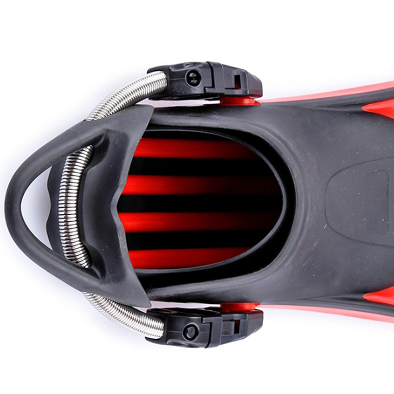 2PCS Diving Equipment Scuba Diving Stainless Steel Spring Fin Straps ...