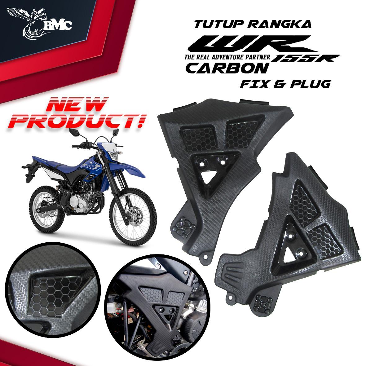 Tutup Rangka WR 155 Carbon | Lazada Indonesia