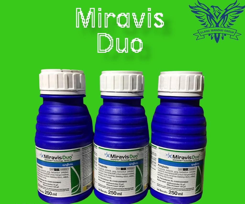 MIRAVIS DUO 250 Ml 75/125 Sc Syngenta Pengendali Penyakit Jamur Pada ...