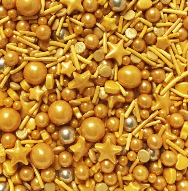 Sprinkle Kue Sprinkle Sprinkle Frozen Sugar Beads Cake Hiasan Kue ...