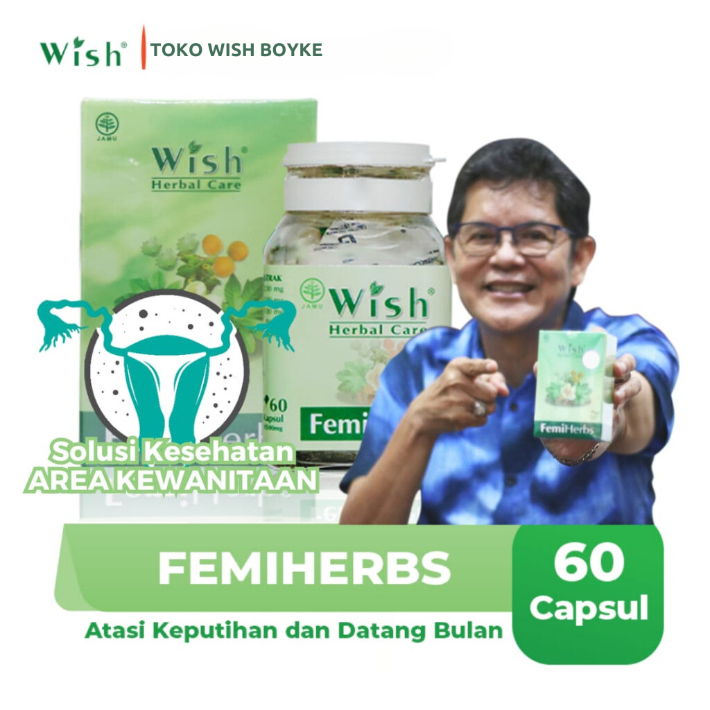 Femiherbs 60 Kapsul Solusi Wanita Indonesia – Wish Boyke | Lazada Indonesia
