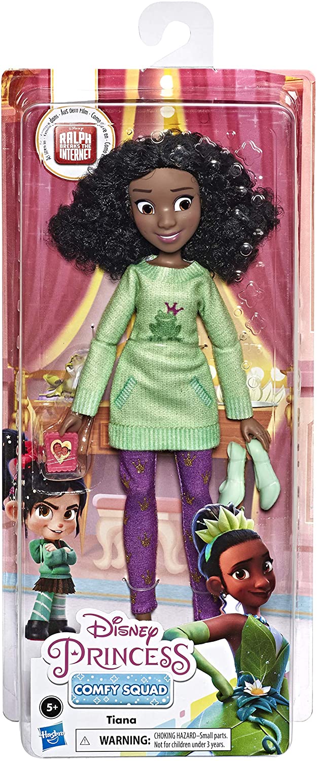 DISNEY PRINCESS COMFY SQUAD TIANA WRECK IT RALPH ORIGINAL HASBRO ...