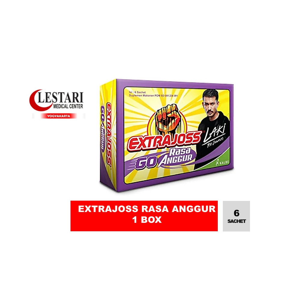 Extra joss rasa anggur extrajoss 1 box | Lazada Indonesia