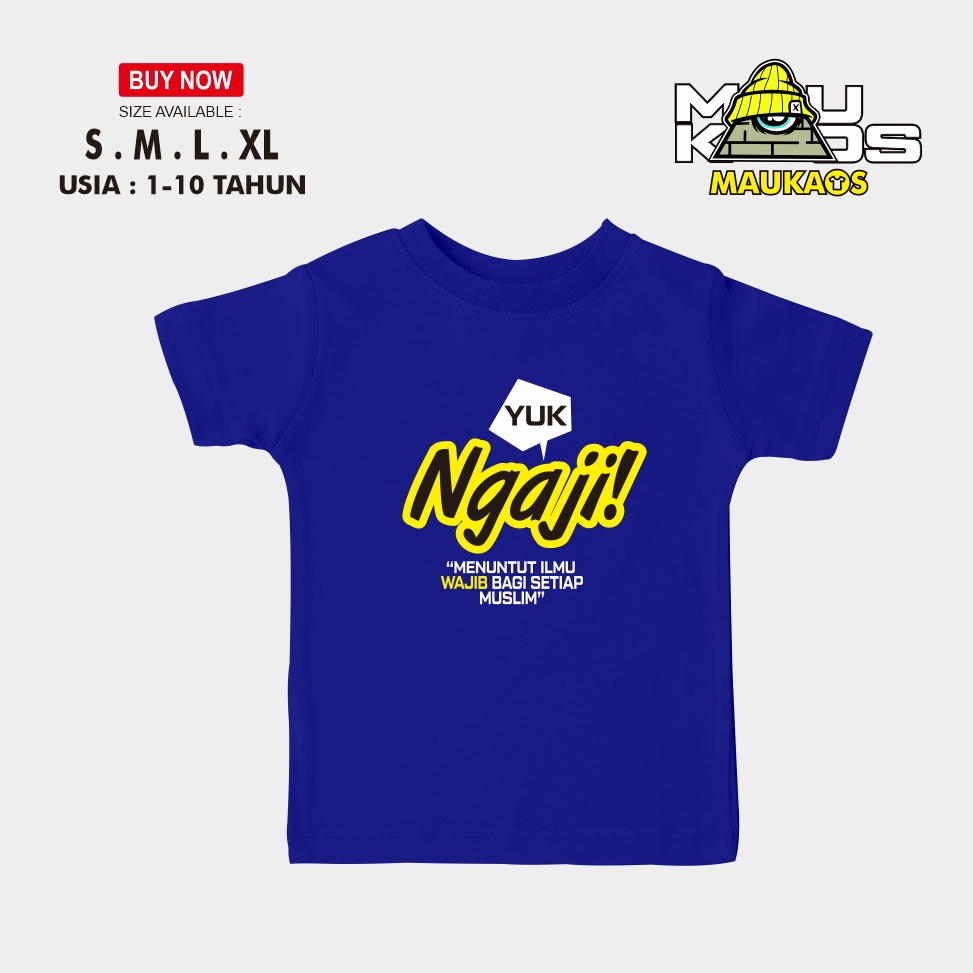 TRIANGLE Kaos Anak Dakwah Muslim Baju Islami Yuk Ngaji | Lazada Indonesia TRIANGLE Kaos Anak Dakwah Muslim Baju Islami Yuk Ngaji | Lazada Indonesia