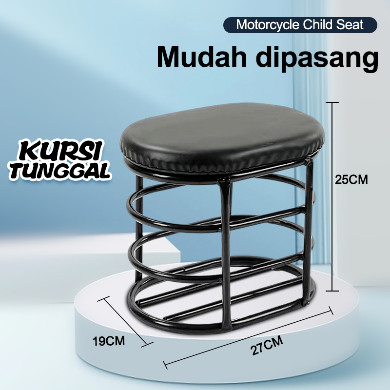 2in1 Kursi Bonceng Anak / Jok sepeda motor untuk anak usia 2-7 tahun ...