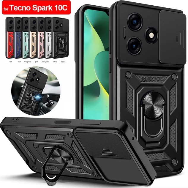 Case Transformer Slide Tecno Pova 4 Spark 10 Spark 10 Nfc Spark 10c Spark 10c Nfc