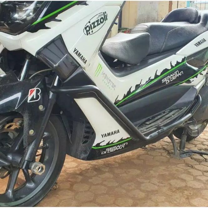 Crash Bar Crashbar Tubular Pelindung Body Yamaha Nmax | Lazada Indonesia