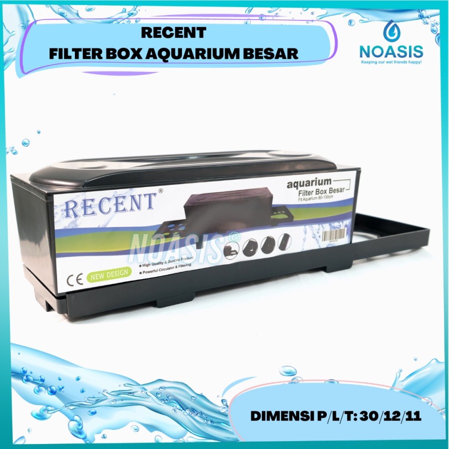 Box Filter Besar Aquarium Filter Box Kosong Plastik Noasis | Lazada ...