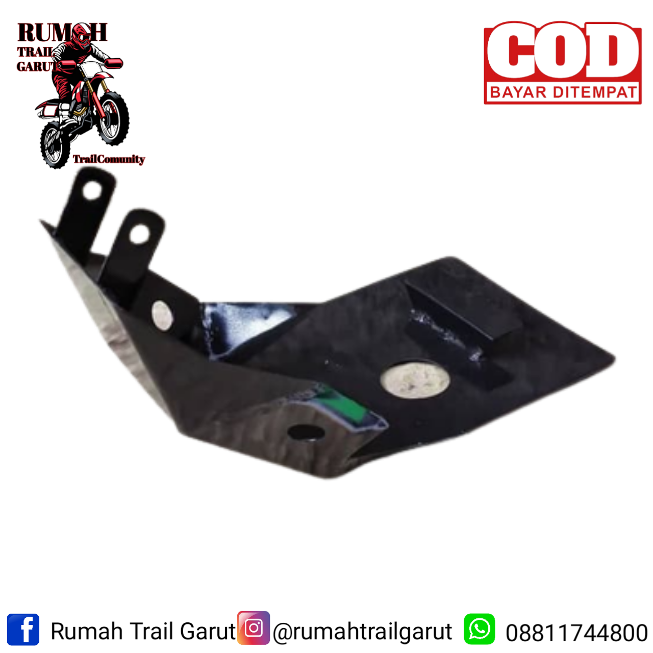 Engine Guard CRF 150 L - Skid Plat Pelindung Dek Mesin Honda CRF150 ...