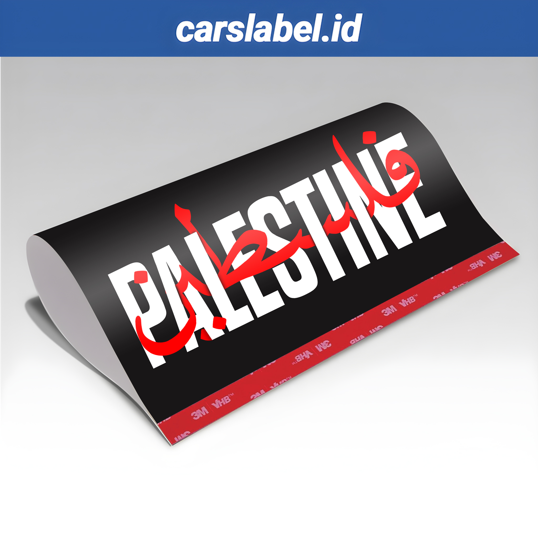 PALESTINE - Label Tag Mobil - Variasi Penutup Pintu Bagasi - Hiasan ...