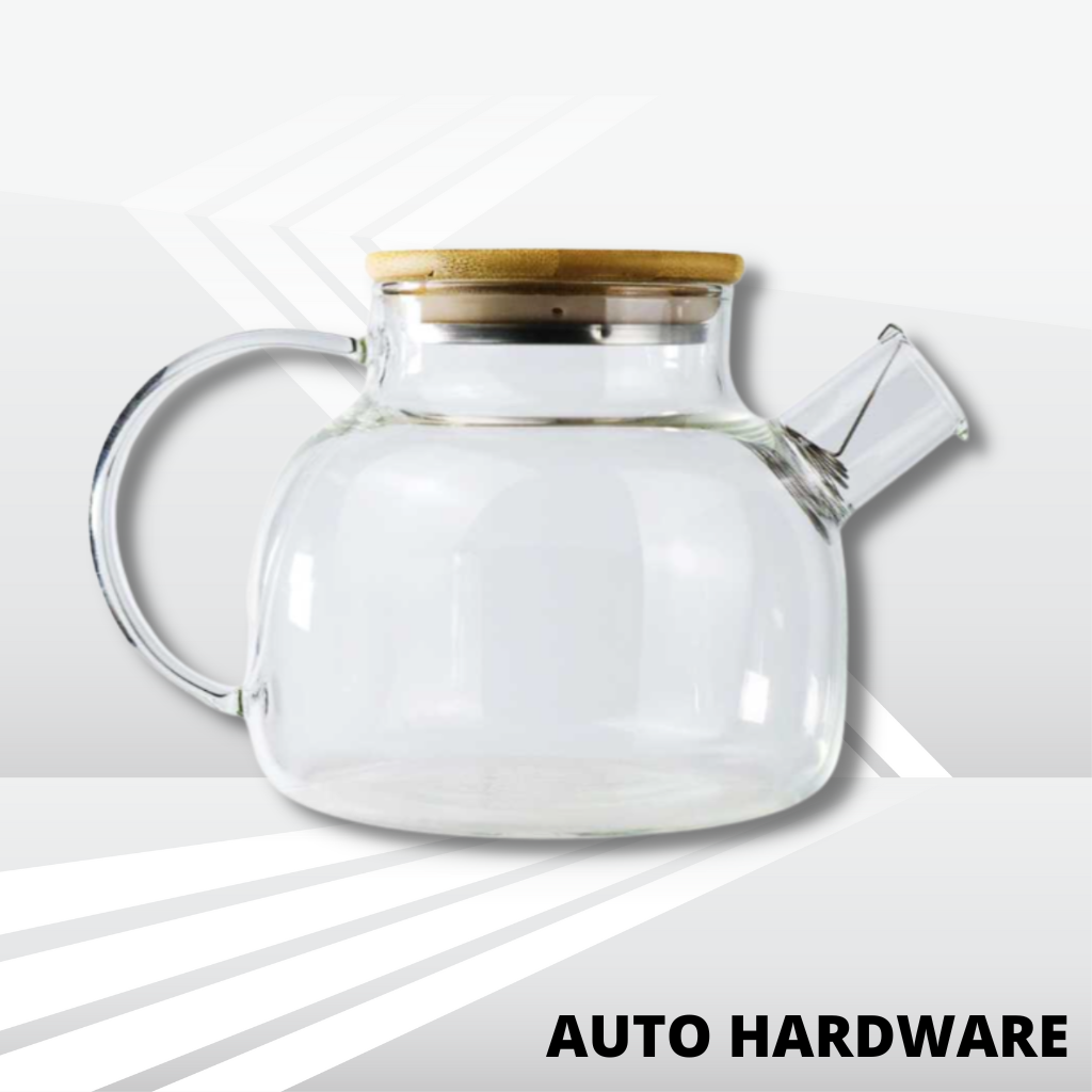 One Two Cups Teko Pitcher Teh Chinese Teapot Maker Glass 1L / Teko ...