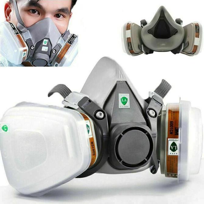 Masker 6200 Respirator Gas / Polusi Debu Asap / Cat Pilox 5N11 N95 ...