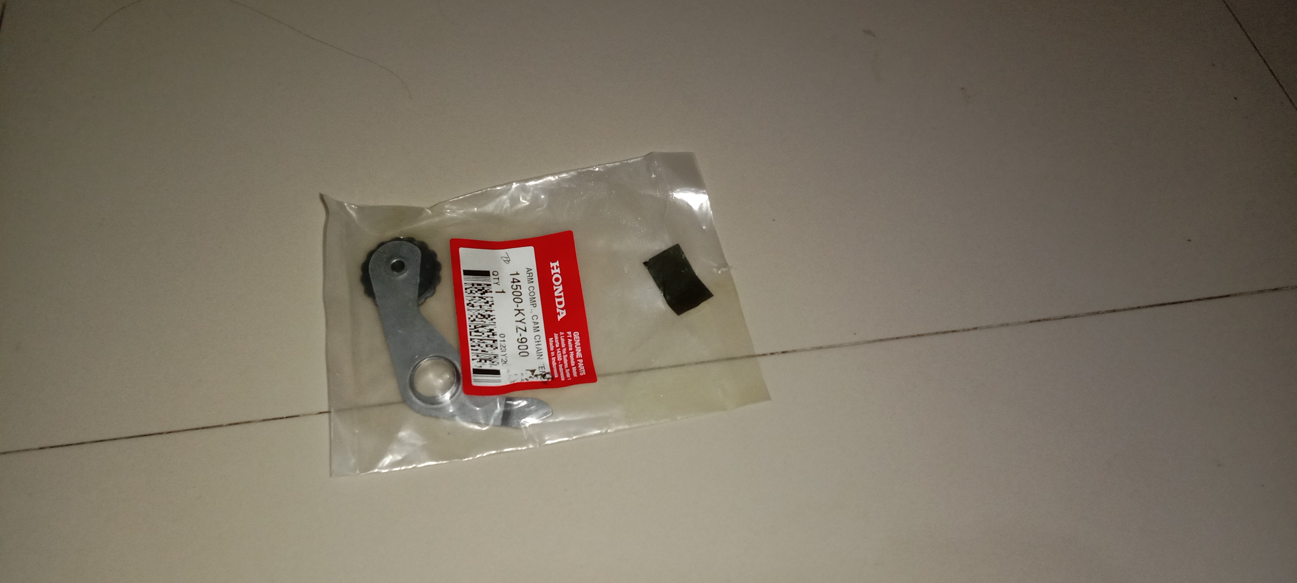 arm comp cam chain plat tensioner suprax125 helm in suprax125 fi asli ...