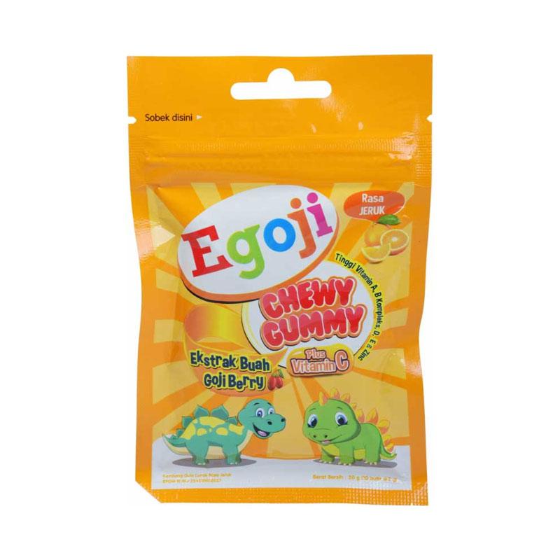 EGOJI CHEWY GUMMY PERMEN VITAMIN ANAK ALL VARIAN PER SACHET ISI 10 ...