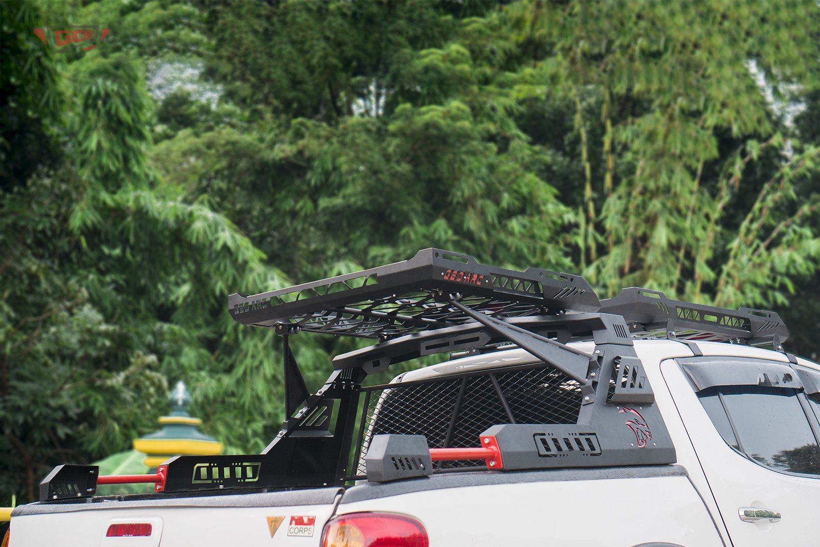 Rollbar roofrack mobil double cabin STRADA TRITON D-MAX HIKUX RANGER ...
