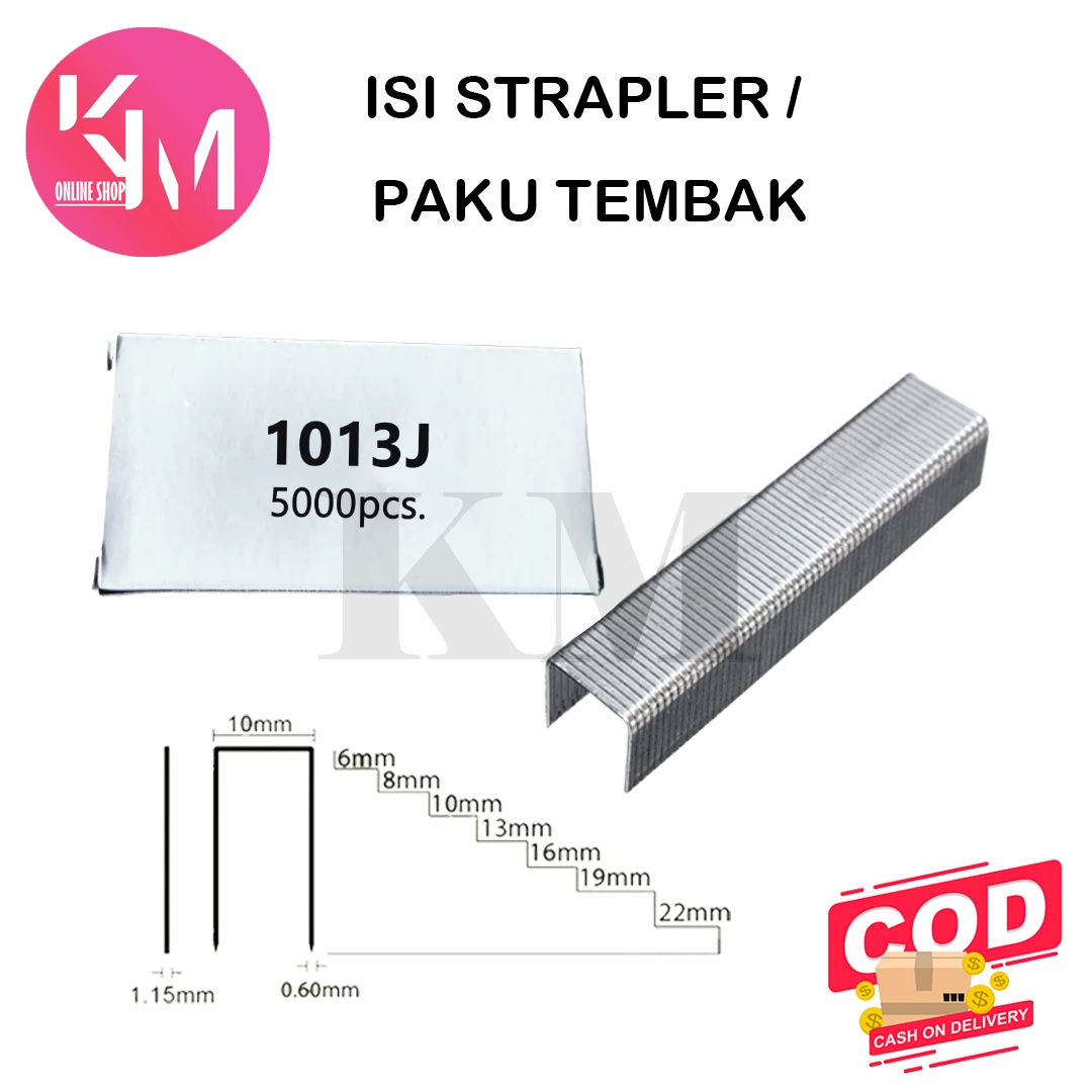 Isi Straples / Isi Strapler 1013 J ( 13mm) Isi 2 Box. | Lazada Indonesia