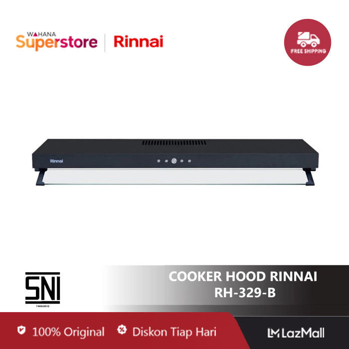 Rinnai Cooker Hood - RH329B | RH-329B | Lazada Indonesia