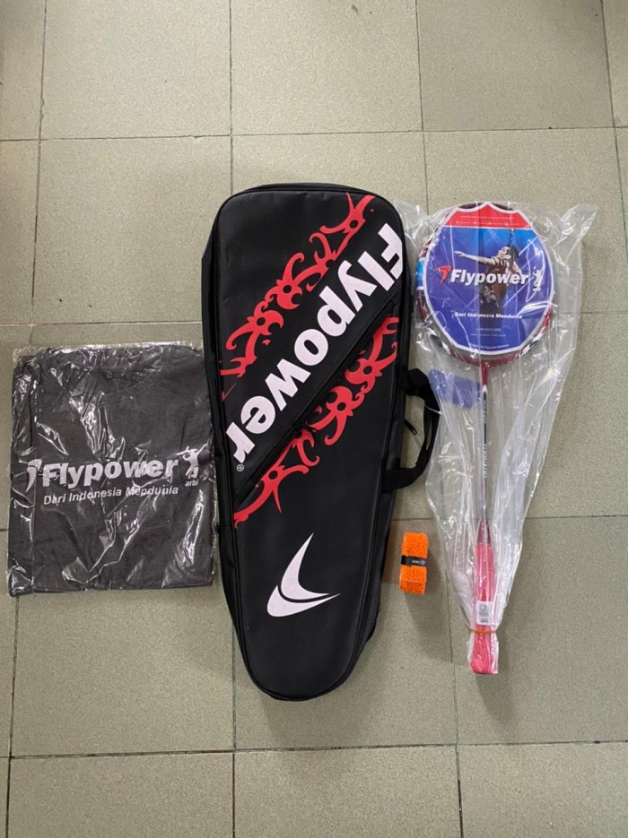 Raket Flypower Tornado 800 100% Original Guarantee Merah Balance ...