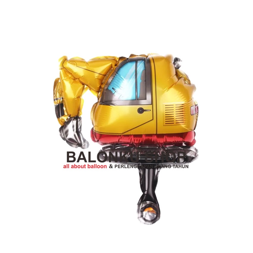 Balon Foil Mobil Truk Excavator / Balon Truk / Balon Mobil Mini ...