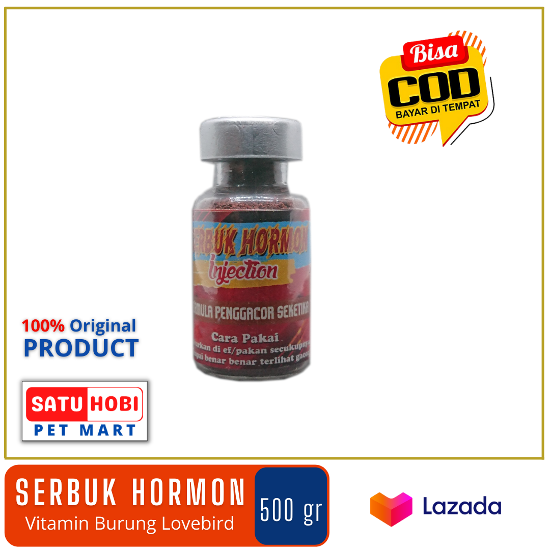 Vitamin SERBUK HORMON INJECTION Untuk Penggacoran Lovebird Lomba dan ...