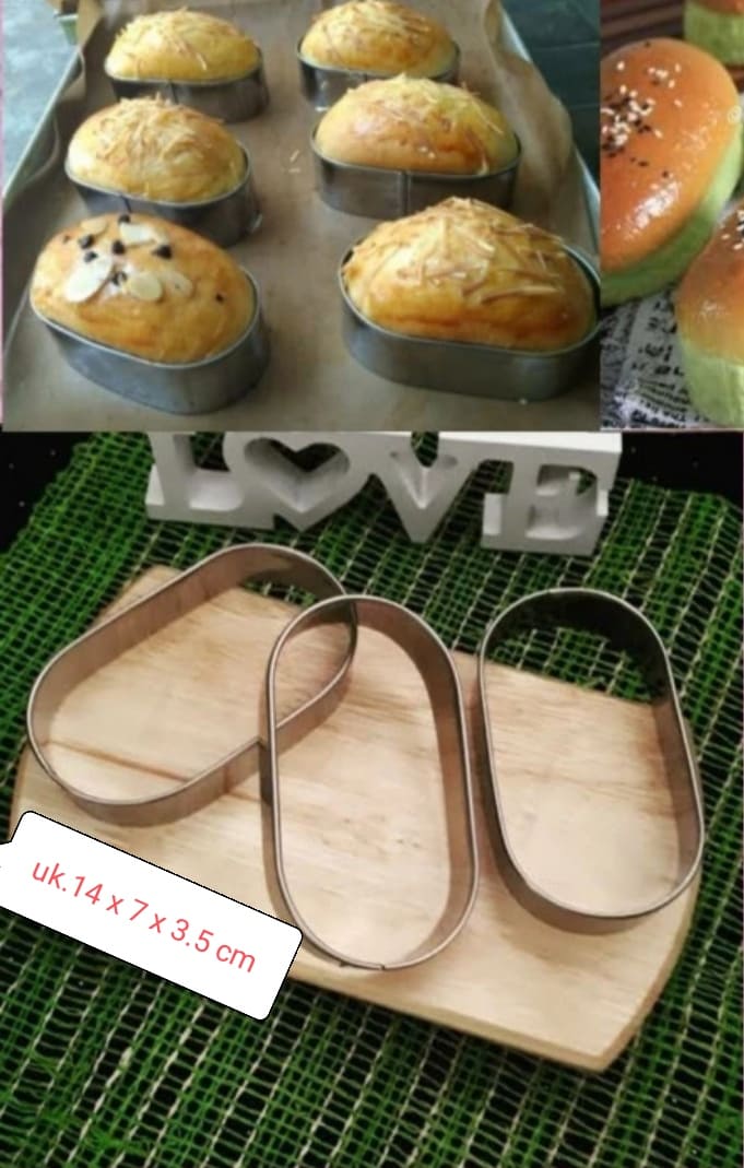 CETAKAN ROTI / RING ROTI / RING HOTDOG / RING BURGER / RING OVAL ...