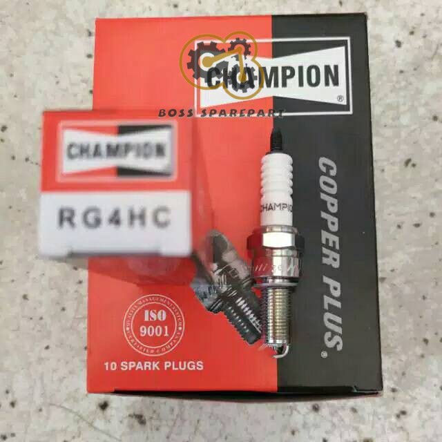 Busi champion RG4HC busi kharisma busi Supra x 125 | Lazada Indonesia