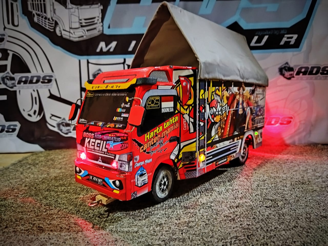 MINIATUR TRUK OLENG kartun one piece banyak diskon dan promo harga ...