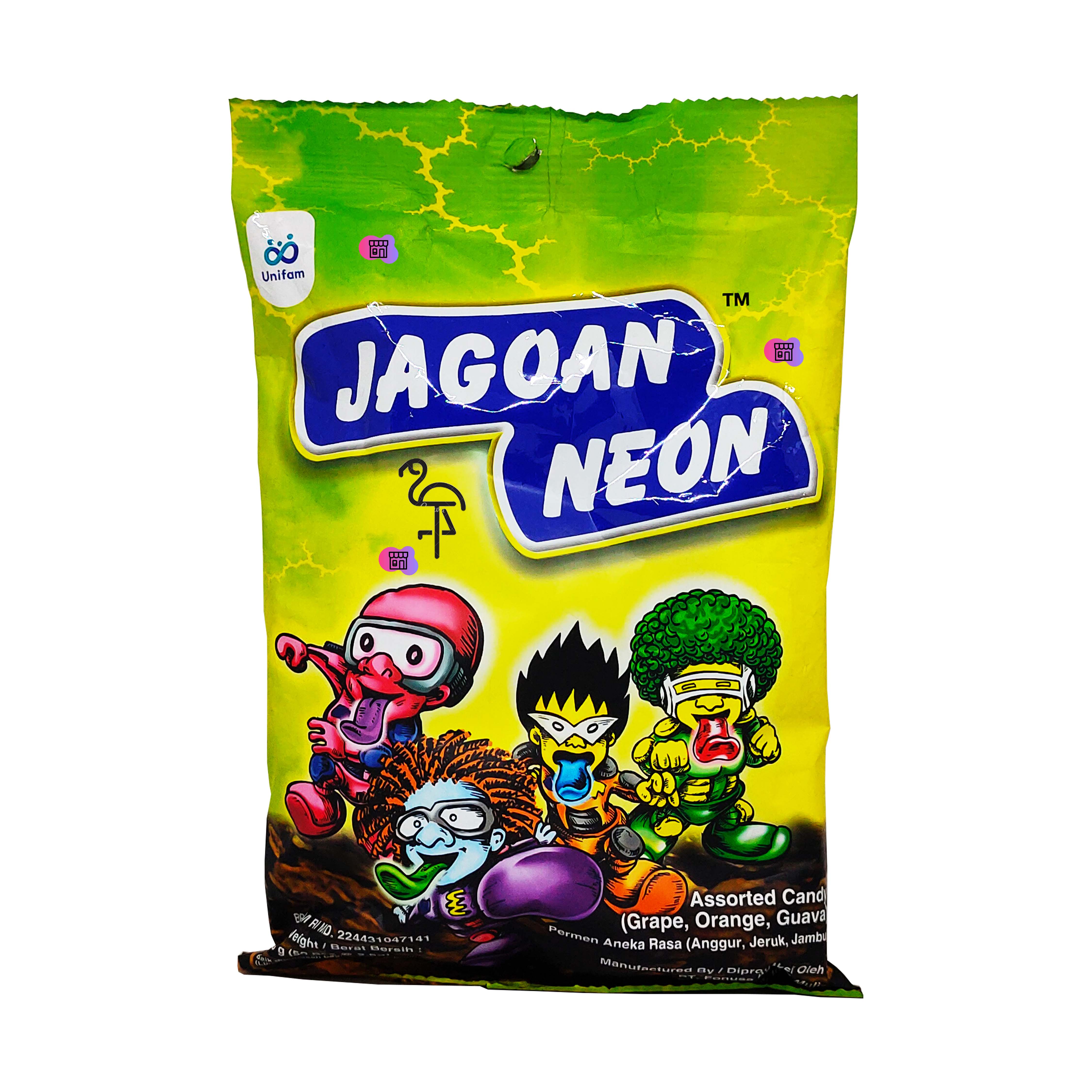 Jagoan Neon Candy Permen Aneka Rasa - Pack | Lazada Indonesia
