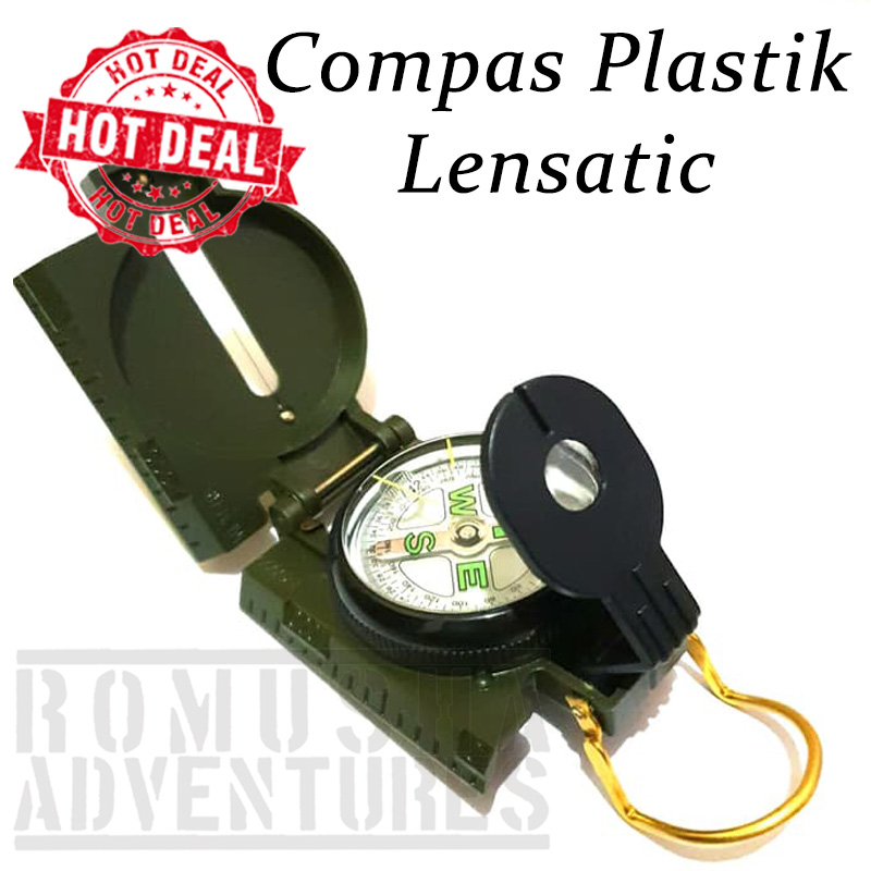 Romusha Kompas Penunjuk Arah / Military Compass Tactical Outdoor ...