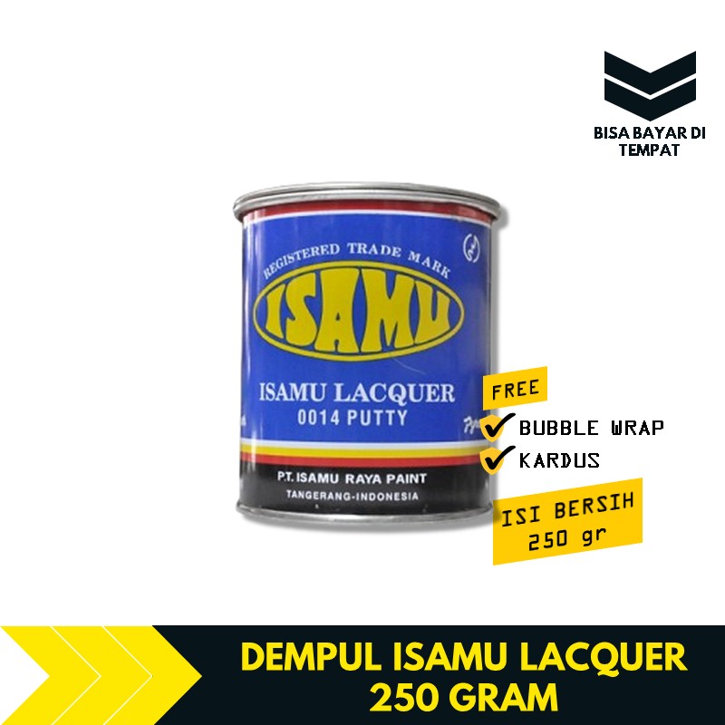 Dempul Isamu Dempul Body Mobil & Motor 250 Gram 1/4 Kg TBMS90 | Lazada ...