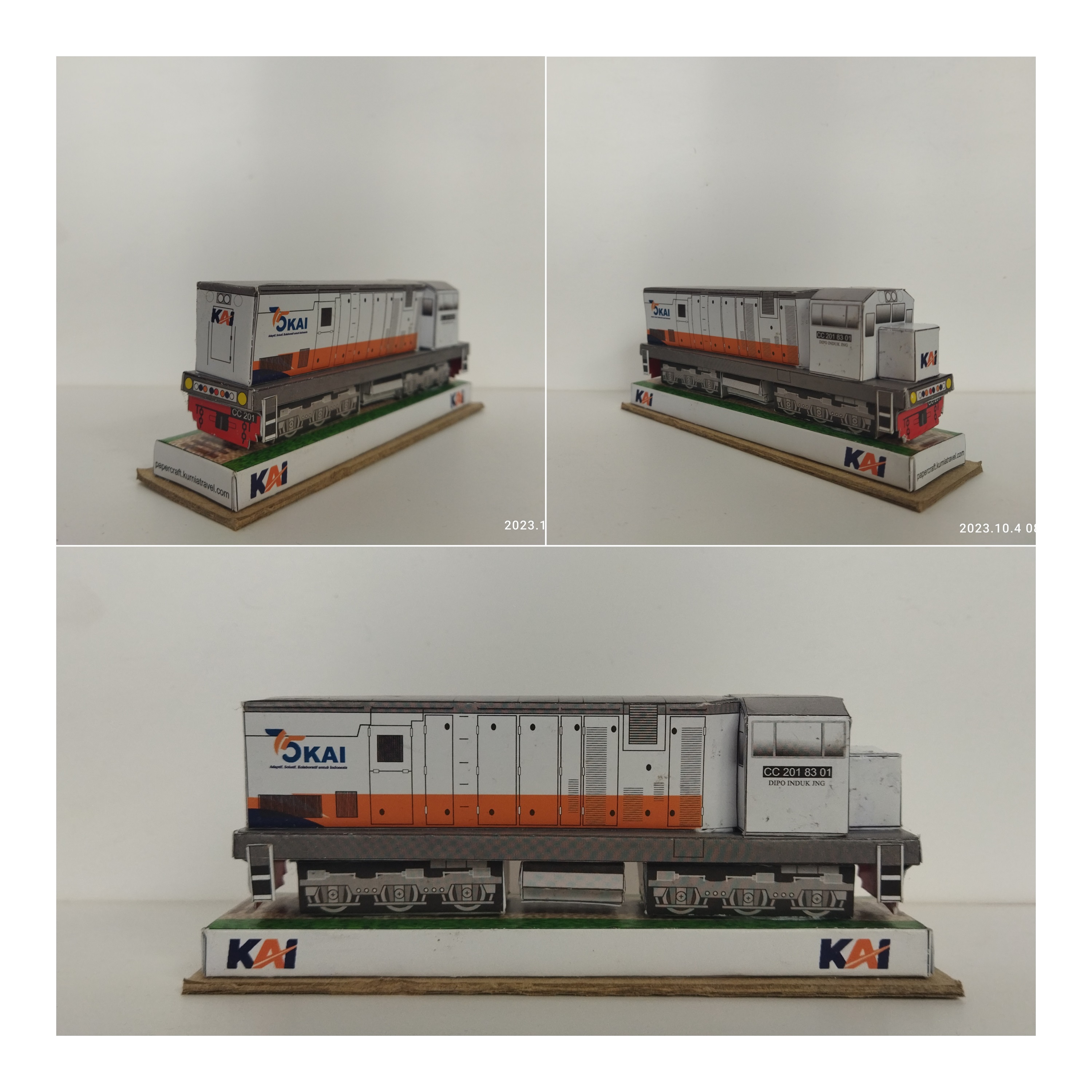 Papercraft Lokomotif CC 201 | Lazada Indonesia
