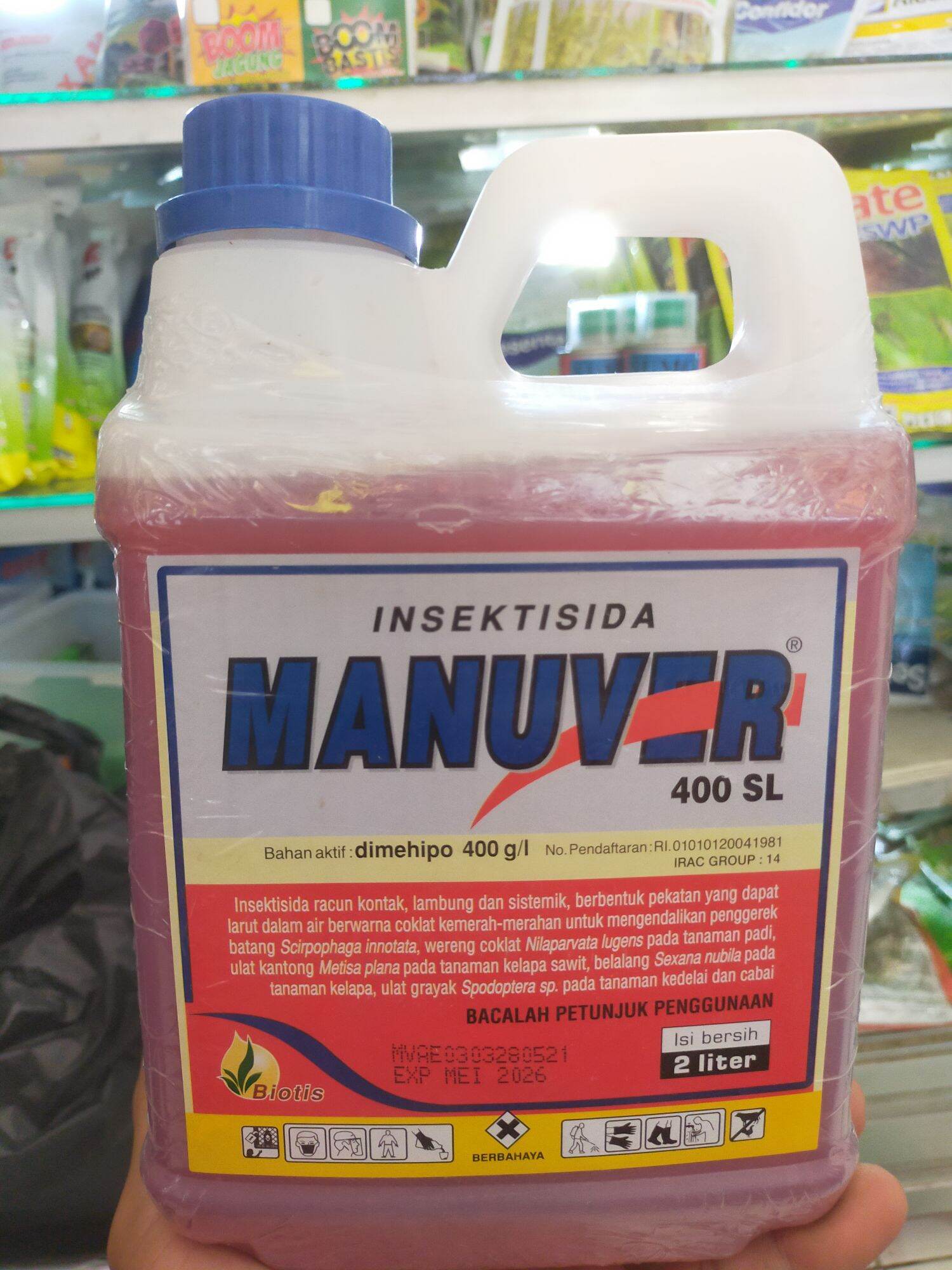 INSEKTISIDA MANUVER 400SL 2 LITER | Lazada Indonesia