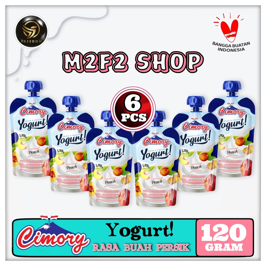 Yogurt Cimory Squeeze Varian Rasa - 120 gr (Kemasan 6 Pcs) | Lazada ...