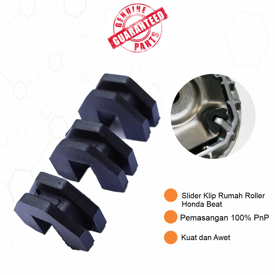 Klip Roller Beat Slider Set 3Pcs Tutup Rumah Roler Motor Honda | Lazada ...