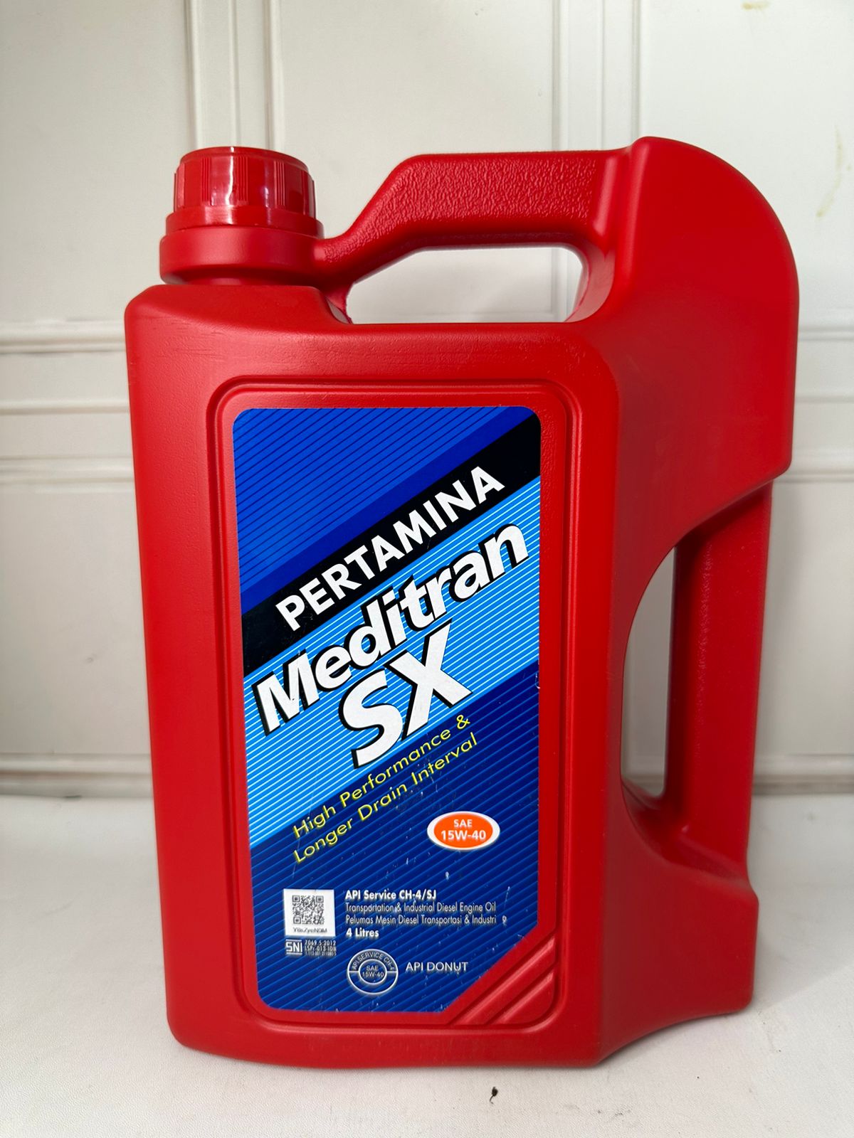 OLI MESIN DIESEL PERTAMINA MEDITRAN SX 15W-40 15W40 4L 4 LITER TRUK ...
