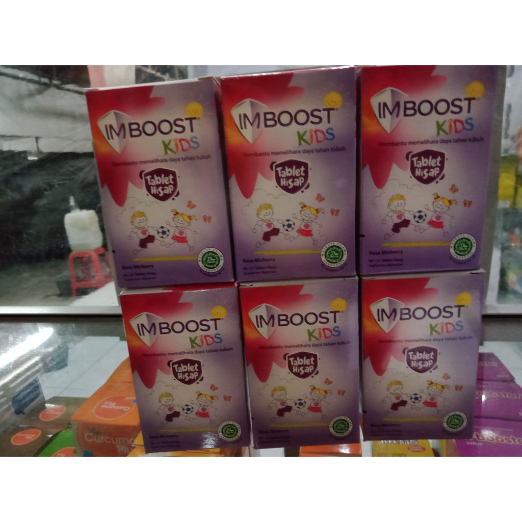Imboost Chew Tab 21 | Imboost Kids Tablet Hisap Rasa Mixberry (Isi 21 ...