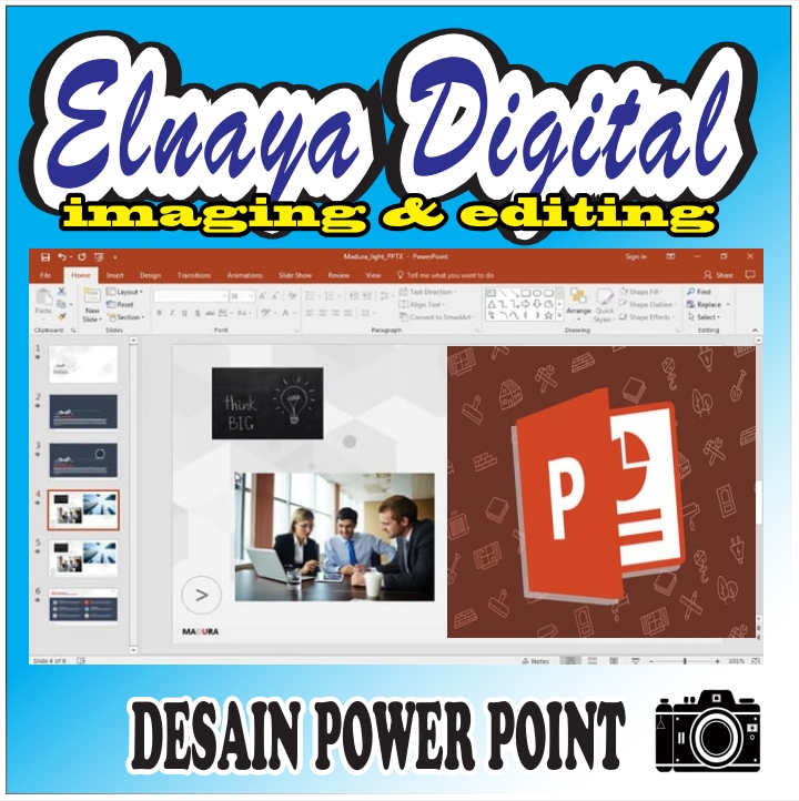 DESAIN POWER POINT BUAT PPT EDIT PPT MURAH | Lazada Indonesia