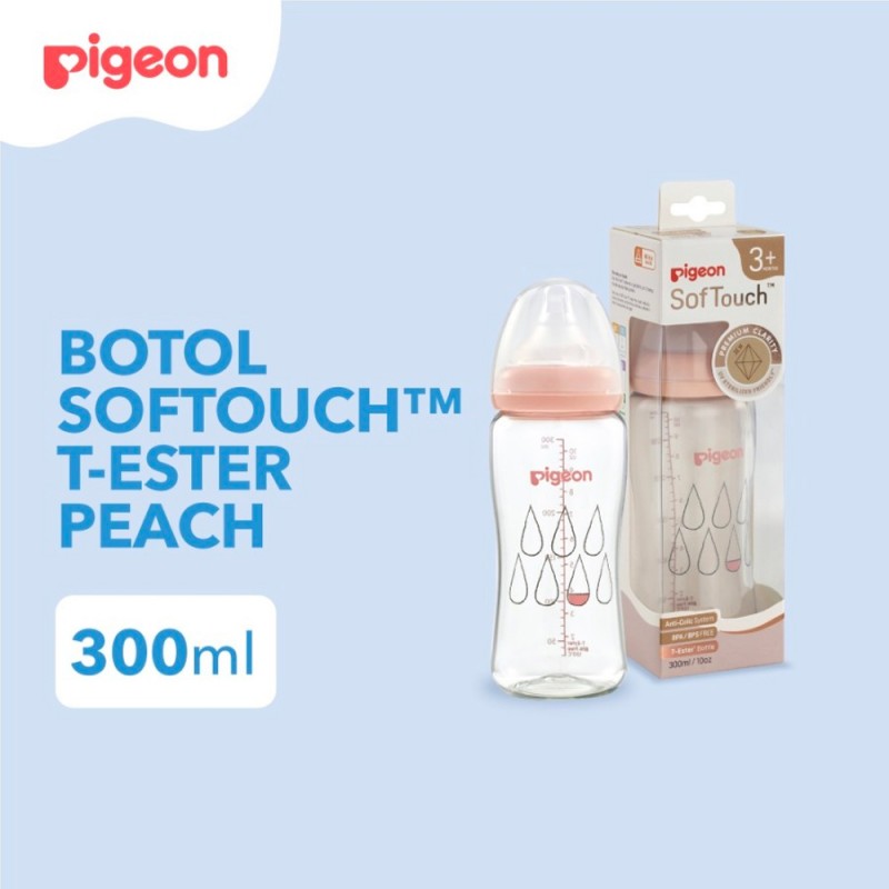 Pigeon T-Ester Bottle Wide Neck Botol Susu Bayi - 300 ml | Lazada Indonesia