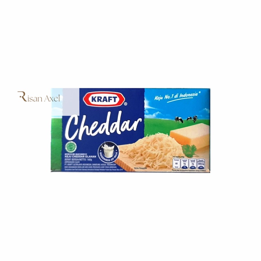 Kraft Cheddar Cheese Block 160gr Keju Balok | Lazada Indonesia